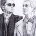 Good Omens - Crowley & Aziraphale Biro [PRINT] - Etsy