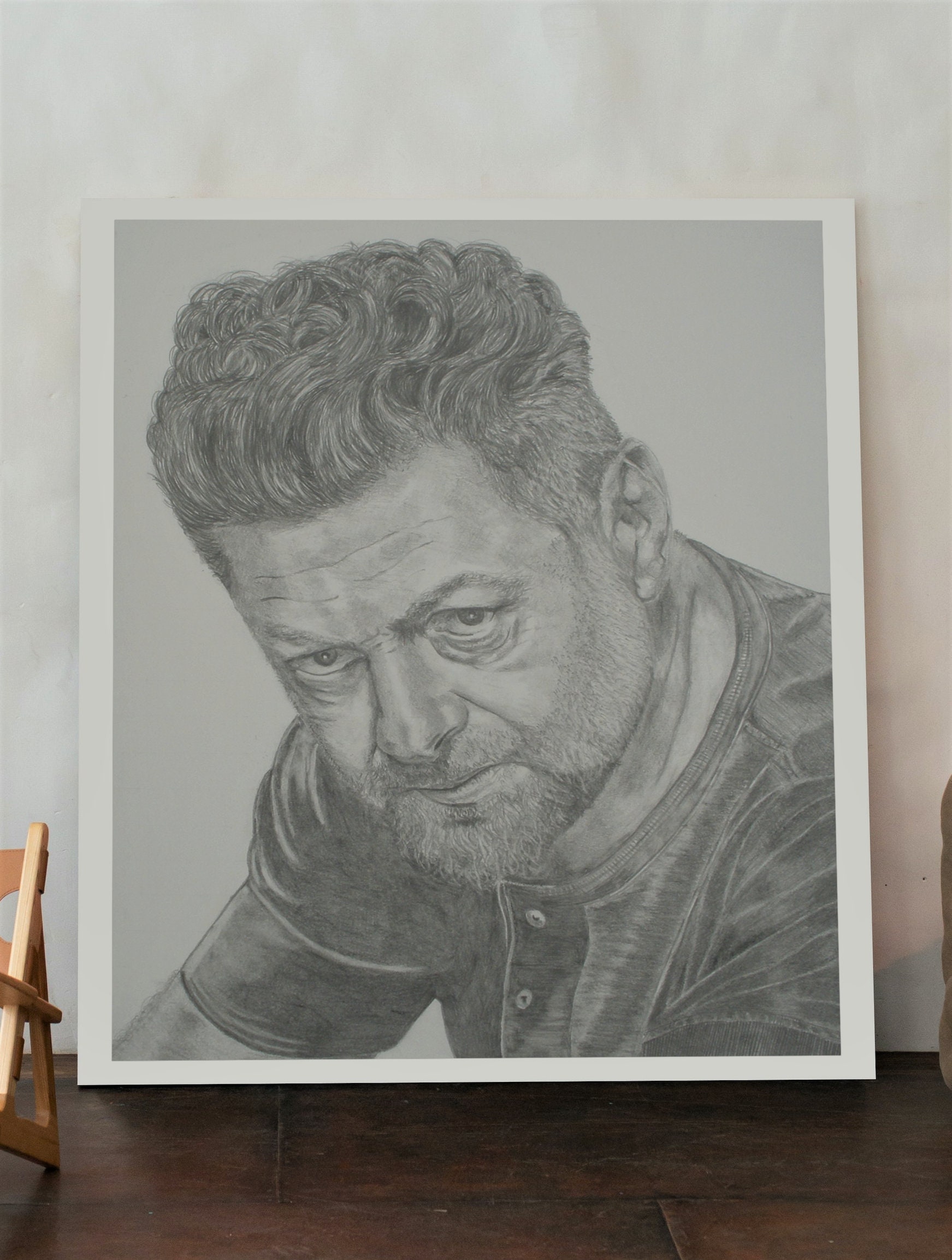 Andy Serkis Pencil PRINT - Etsy
