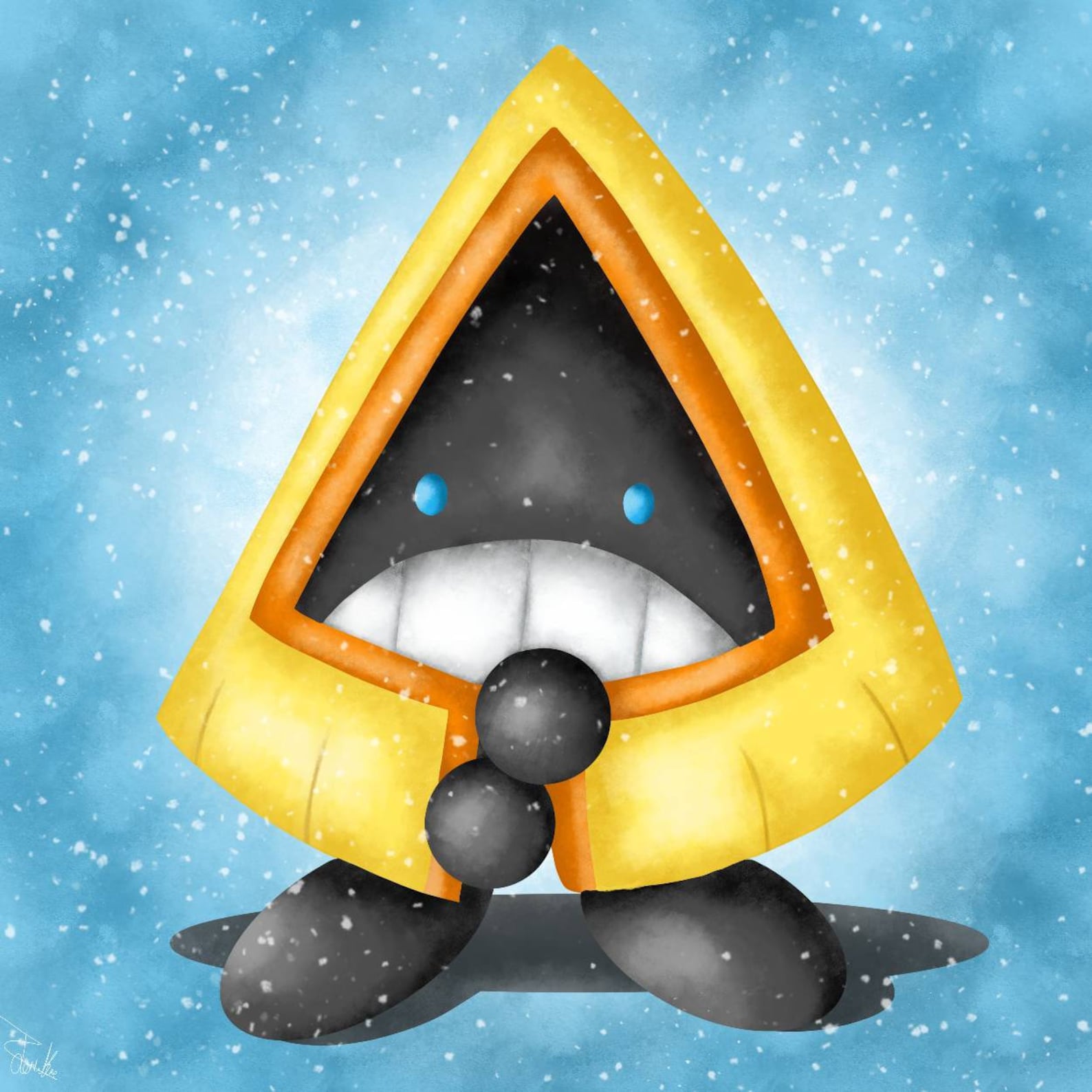 Snorunt Digital Painting (pokemon) [PRINT] - Etsy