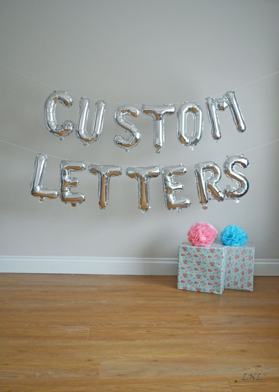 Custom Balloons Personalised Letters Numbers Symbols Words Name Custom ...