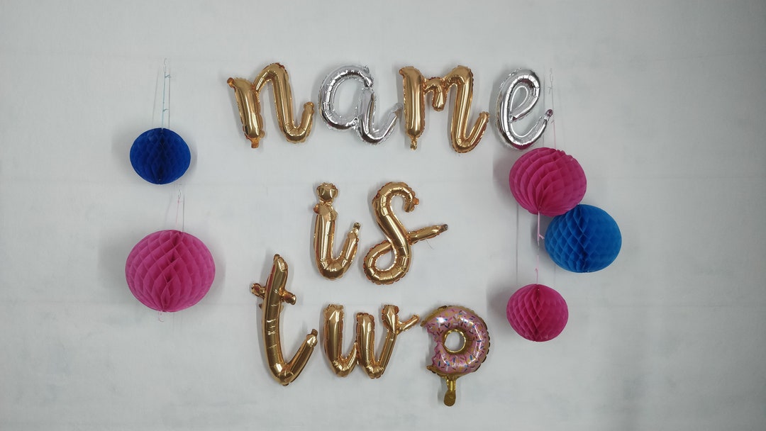 Globos con letras y mensajes / Globos con nombre / Globos ...