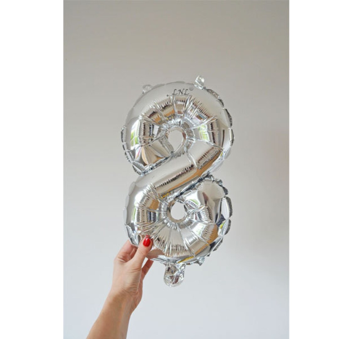 Custom Number Balloon Birthday Anniversary Decoration First Birthday ...