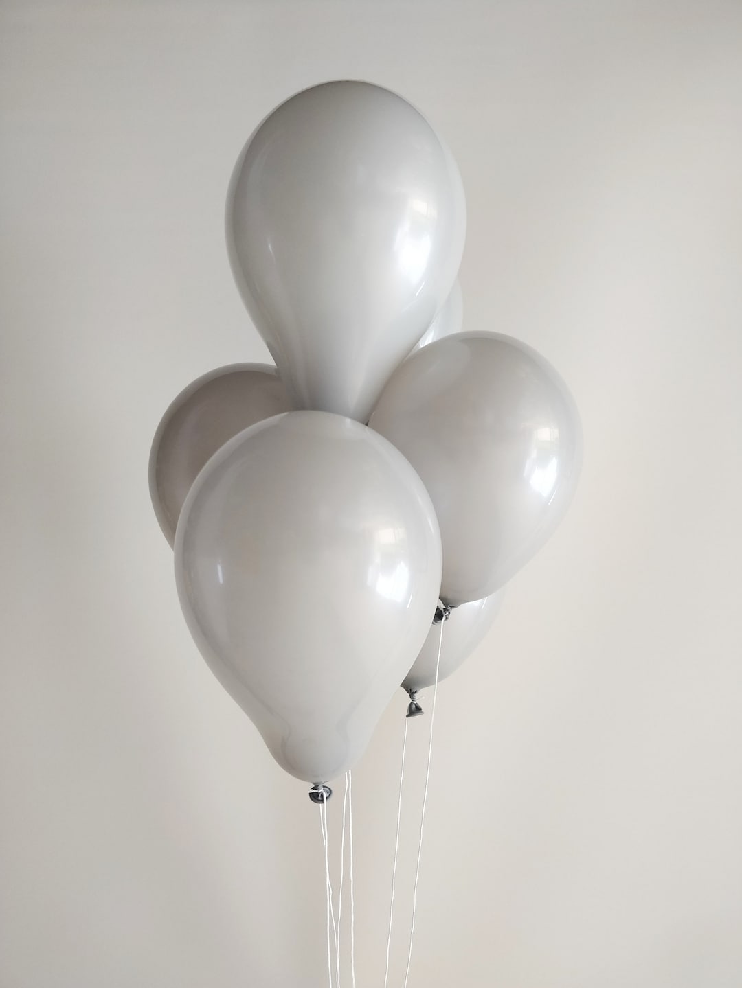 Gray Balloon Bouquet Birthday Balloons Wedding Balloons Bridal - Etsy
