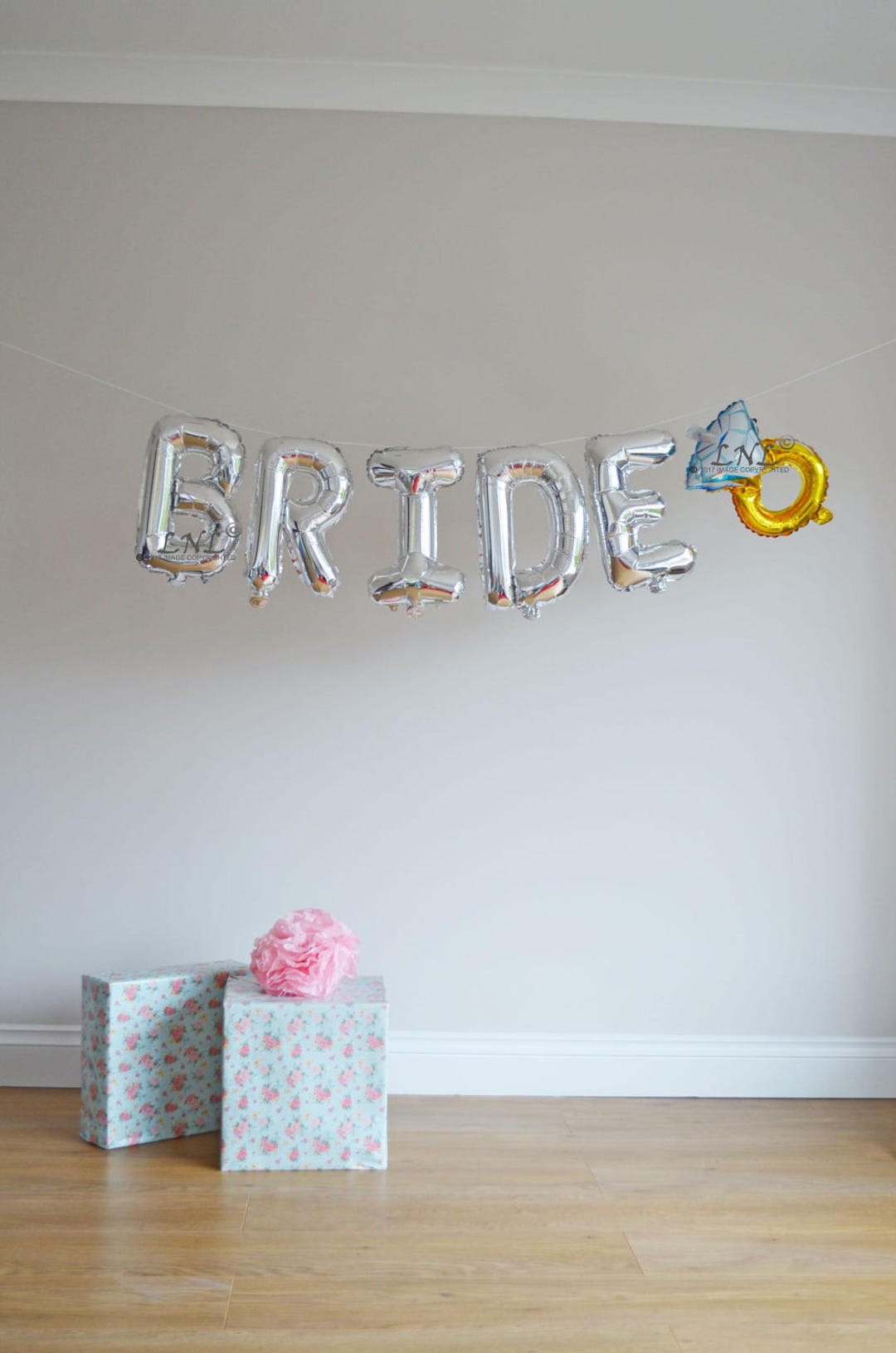 Bride Ballons Ring Dimond Hen Partu Air Self Inflating - Etsy