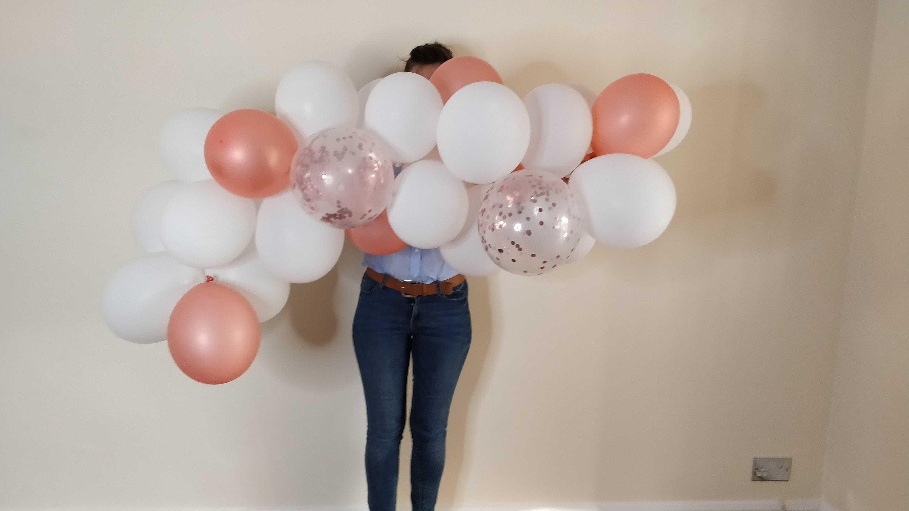 ONE Script Letters Balloon Linked | Etsy