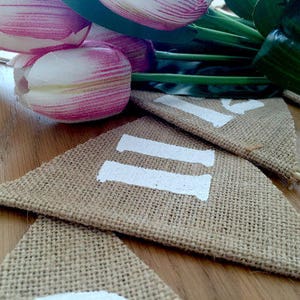 1-30 Wedding Table Number, Burlap Table Numbers, Rustic Wedding Table ...