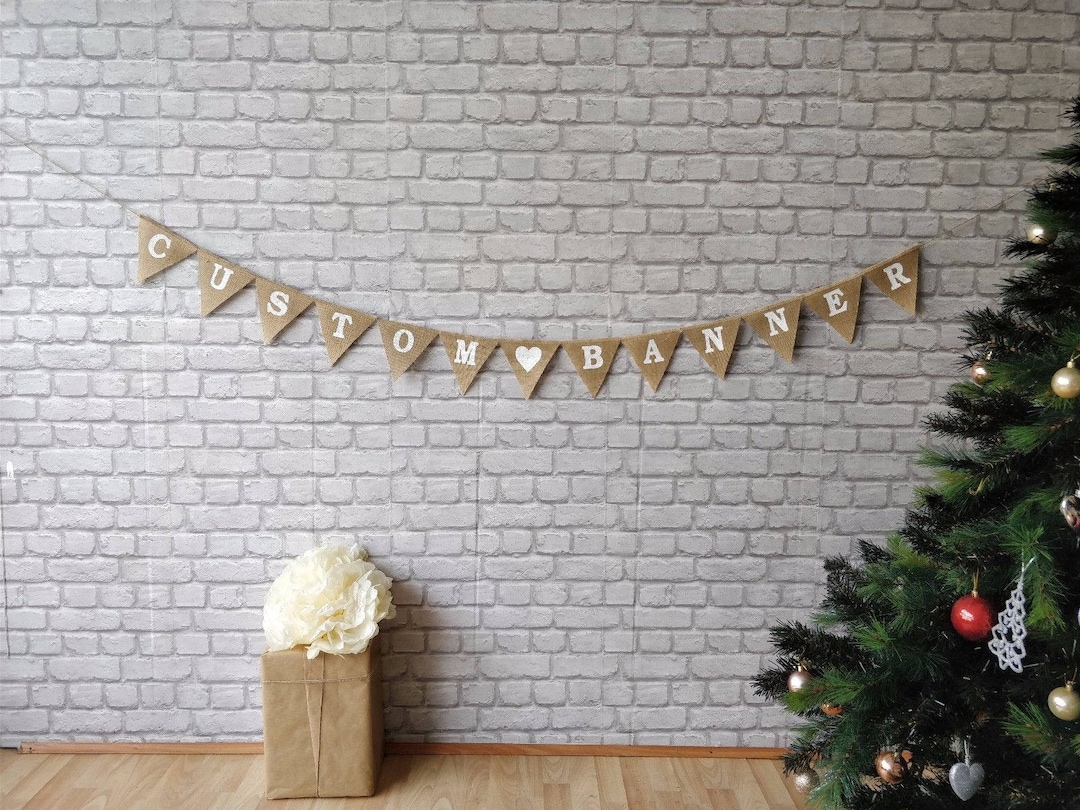 Banderines personalizados para bodas, frases personalizadas, cumpleaños ...