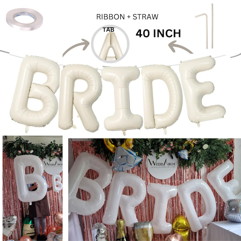 Bride Balloons - Etsy