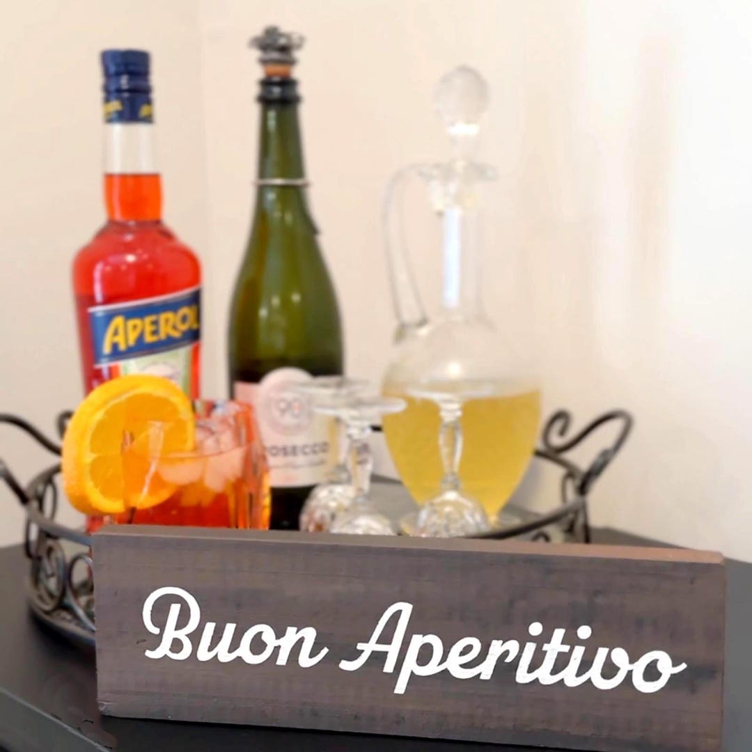 Buon Aperitivo! Bar Sign - Etsy