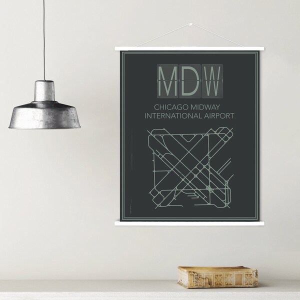 Airport Runway Map - Etsy