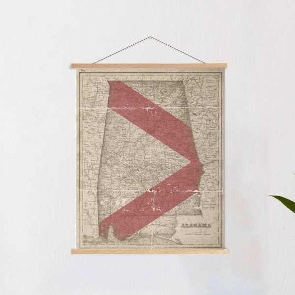 Alabama Canvas - Etsy