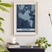 Lake Harris Florida Map Print | Lake Harris Magnetic Poster Frame ...