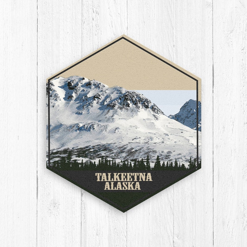 Talkeetna Alaska Print - Etsy