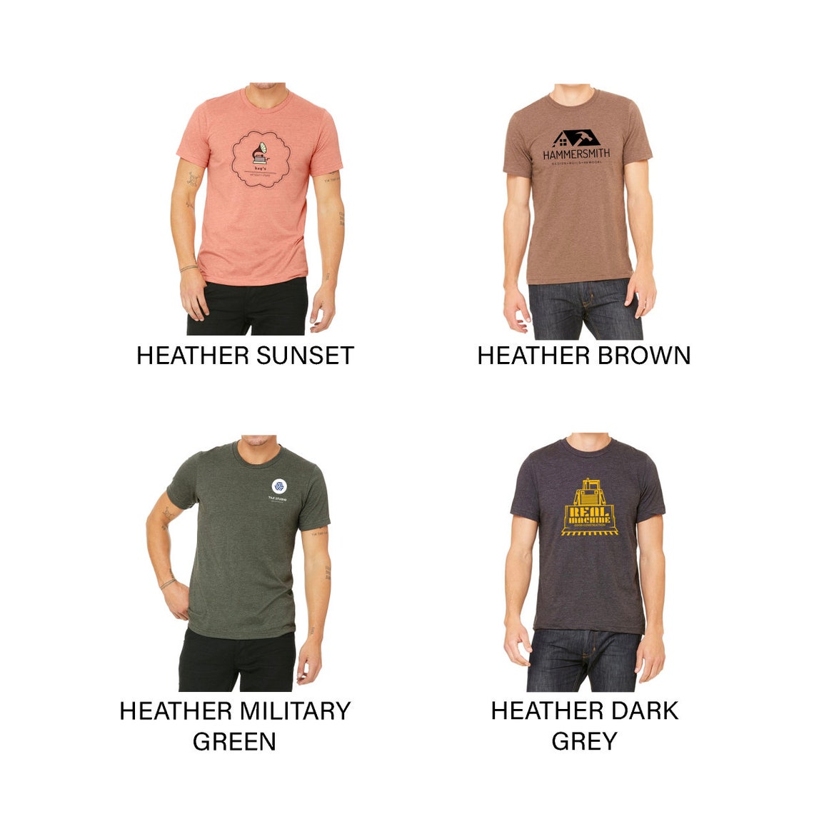 Customizable Logo Graphic Tee Shirt or Hoodie by Printed - Etsy