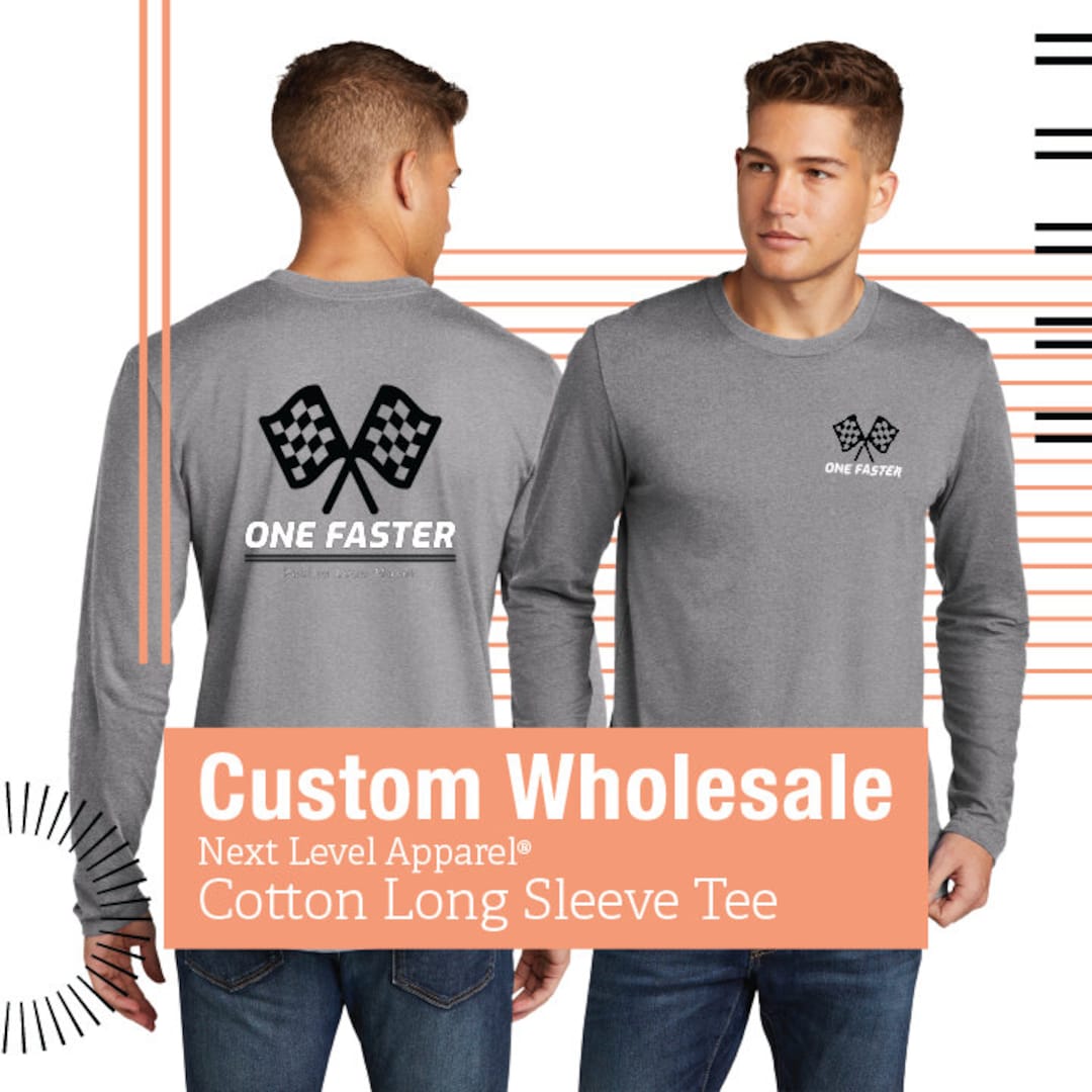 Customizable Bulk Wholesale T-shirts | Next Level Business Logo Tees ...