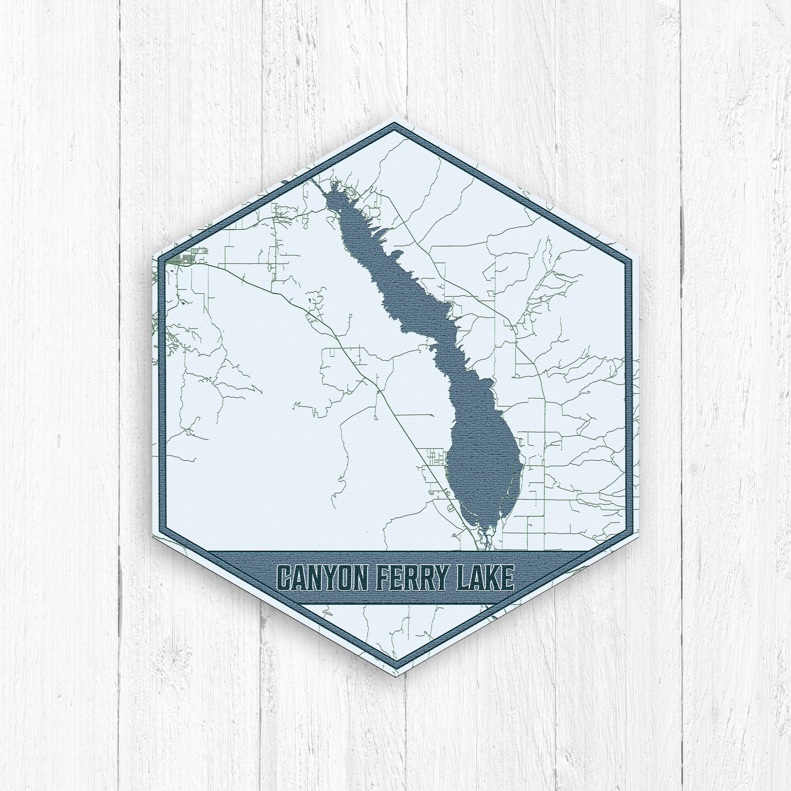 Canyon Ferry Lake Montana Print, Canyon Ferry Lake Canvas, Blue Lake ...
