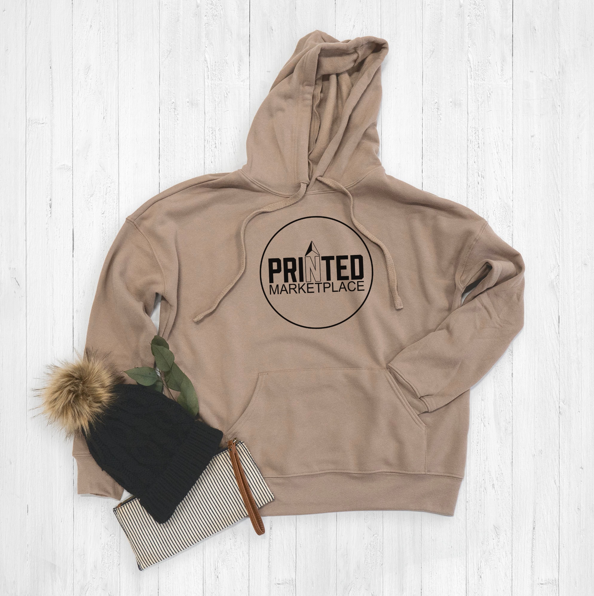 Customizable Business Logo Graphic Hoodie by Printed | Etsy