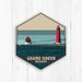 Grand Haven Print, Grand Haven Hexagon Canvas, Grand Haven Sign, Grand ...