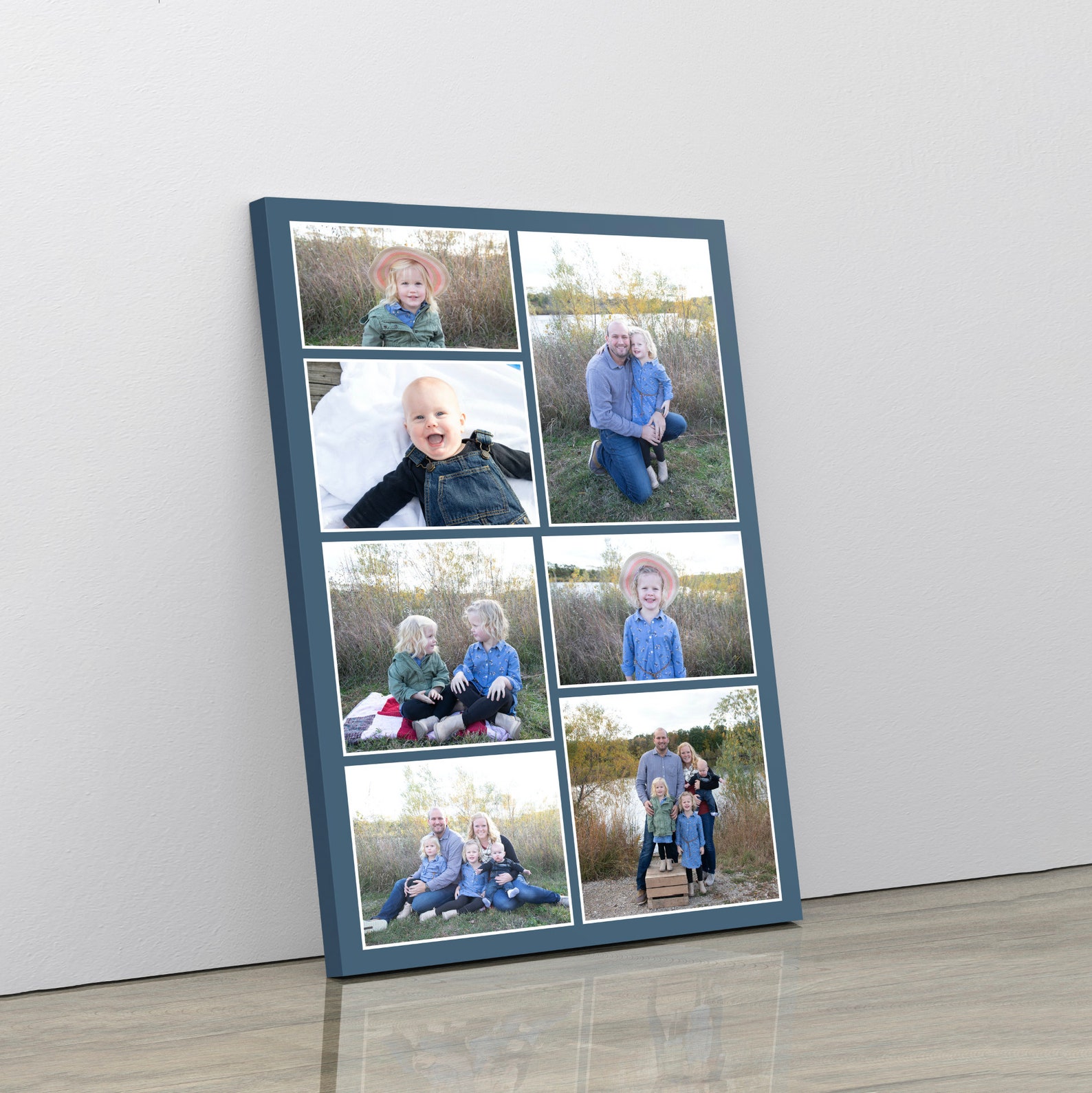 Create Your Own Collage Canvas Sign Personalized Photo - Etsy