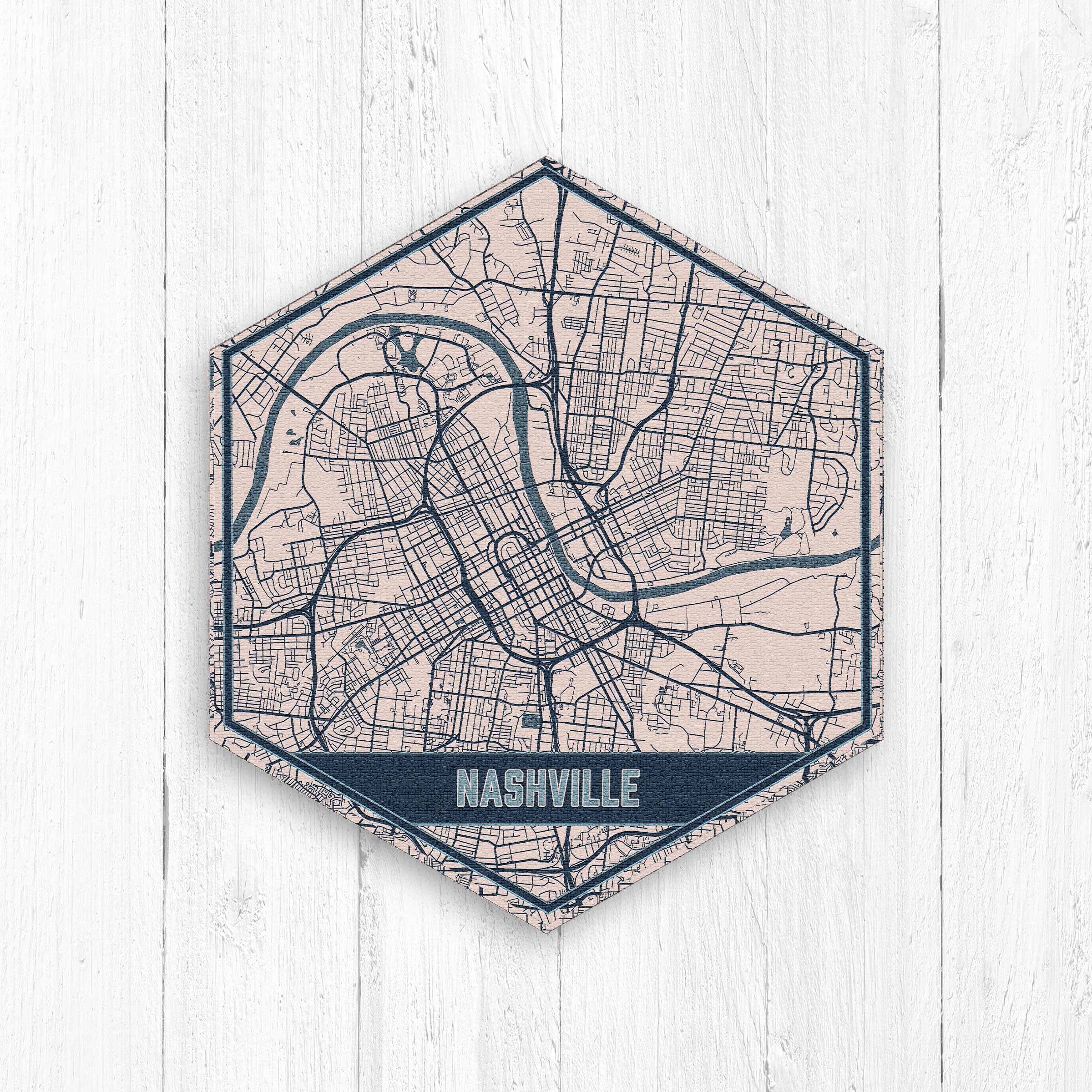 Nashville City Map Printable