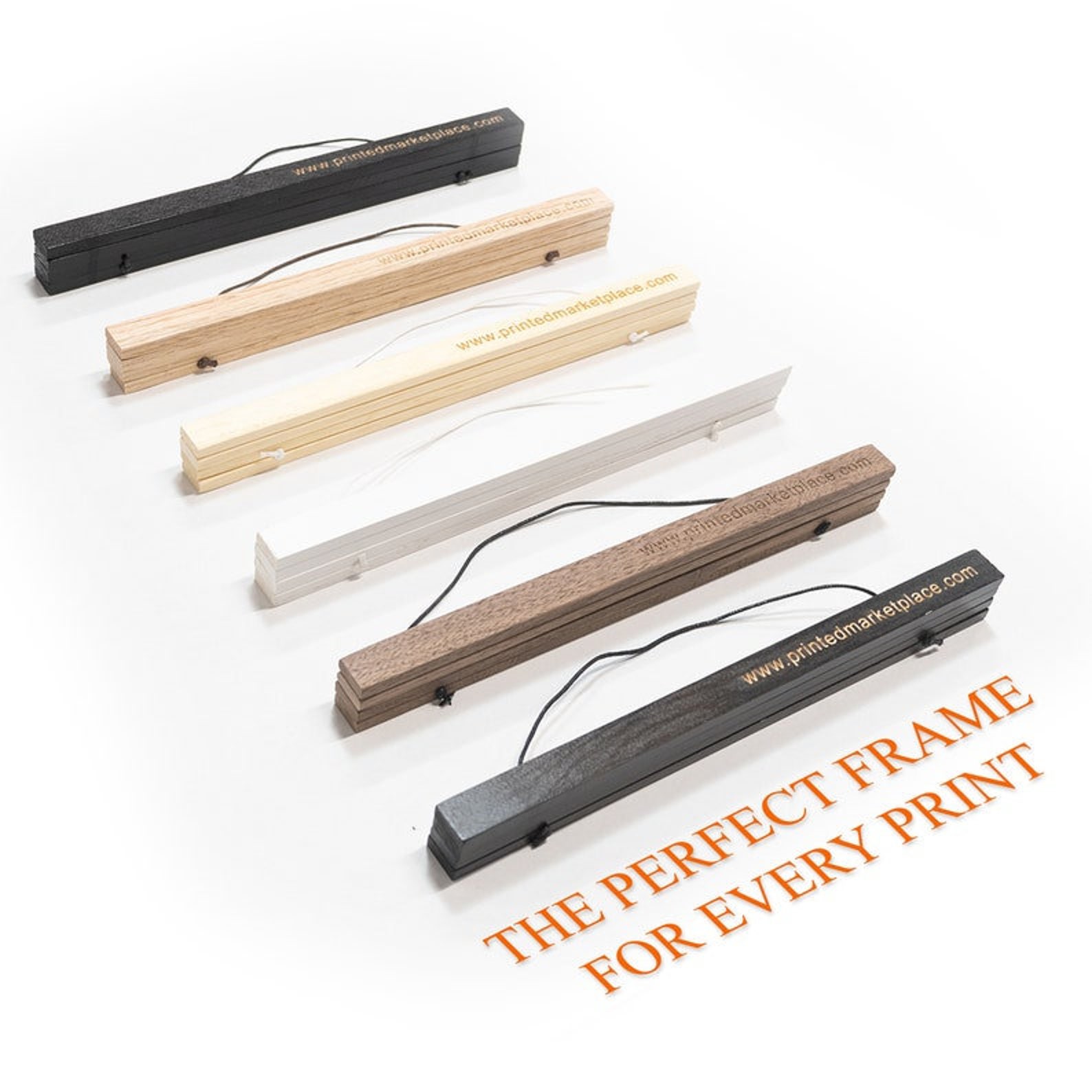 Hanging Wooden Magnetic Picture Frames Hanging Frame - Etsy