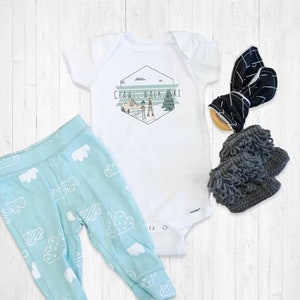 Crawl Walk Ski Onesie® Collection | Ski Resort Toddler Apparel | Baby ...
