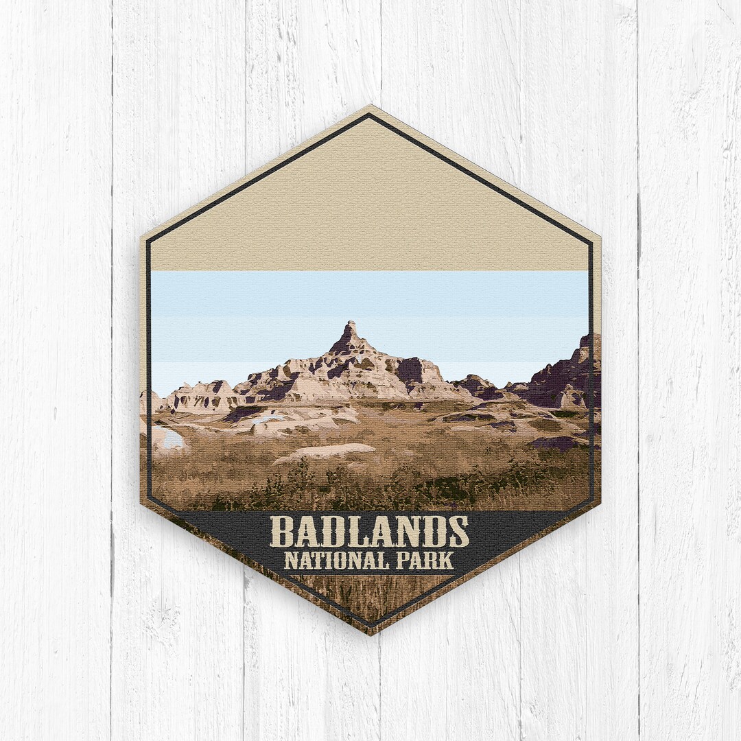 Badlands National Park, Illustration Art, Badlands, South Dakota ...