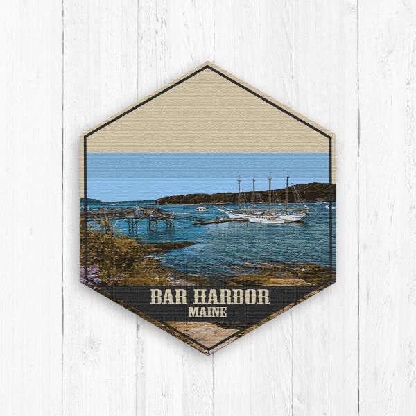 Bar Harbor Wall Art - Etsy