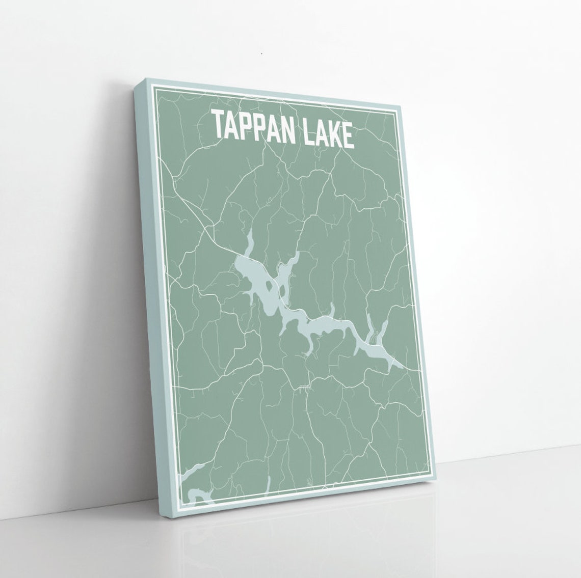 Tappan Lake Ohio Street Map Print Tappan Lake Magnetic - Etsy
