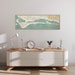 Siesta Key Florida Nautical Street Map | Hanging Canvas Map of Siesta ...