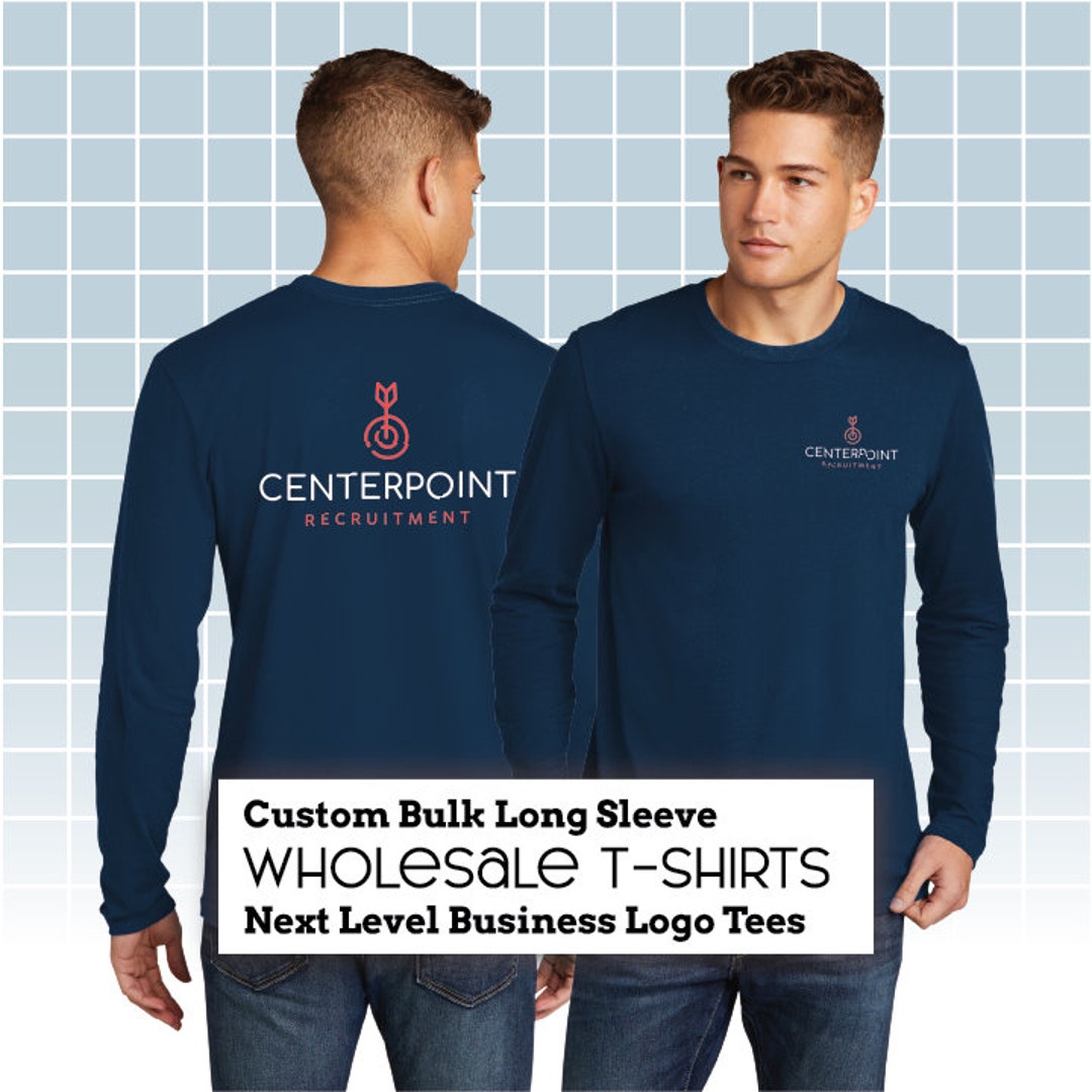 BULK Long Sleeve Tee Shirts | Customizable Bulk Wholesale T-shirts ...