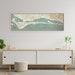 Siesta Key Florida Nautical Street Map | Hanging Canvas Map of Siesta ...