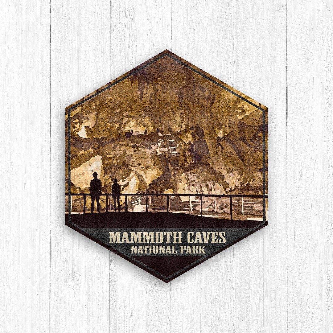 Mammoth Caves National Park, Illustration Art, Mammoth Caves, Kentucky ...