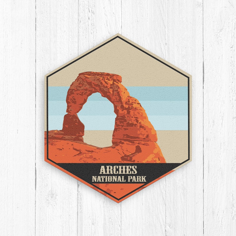 Hexagon Wall Art - Etsy