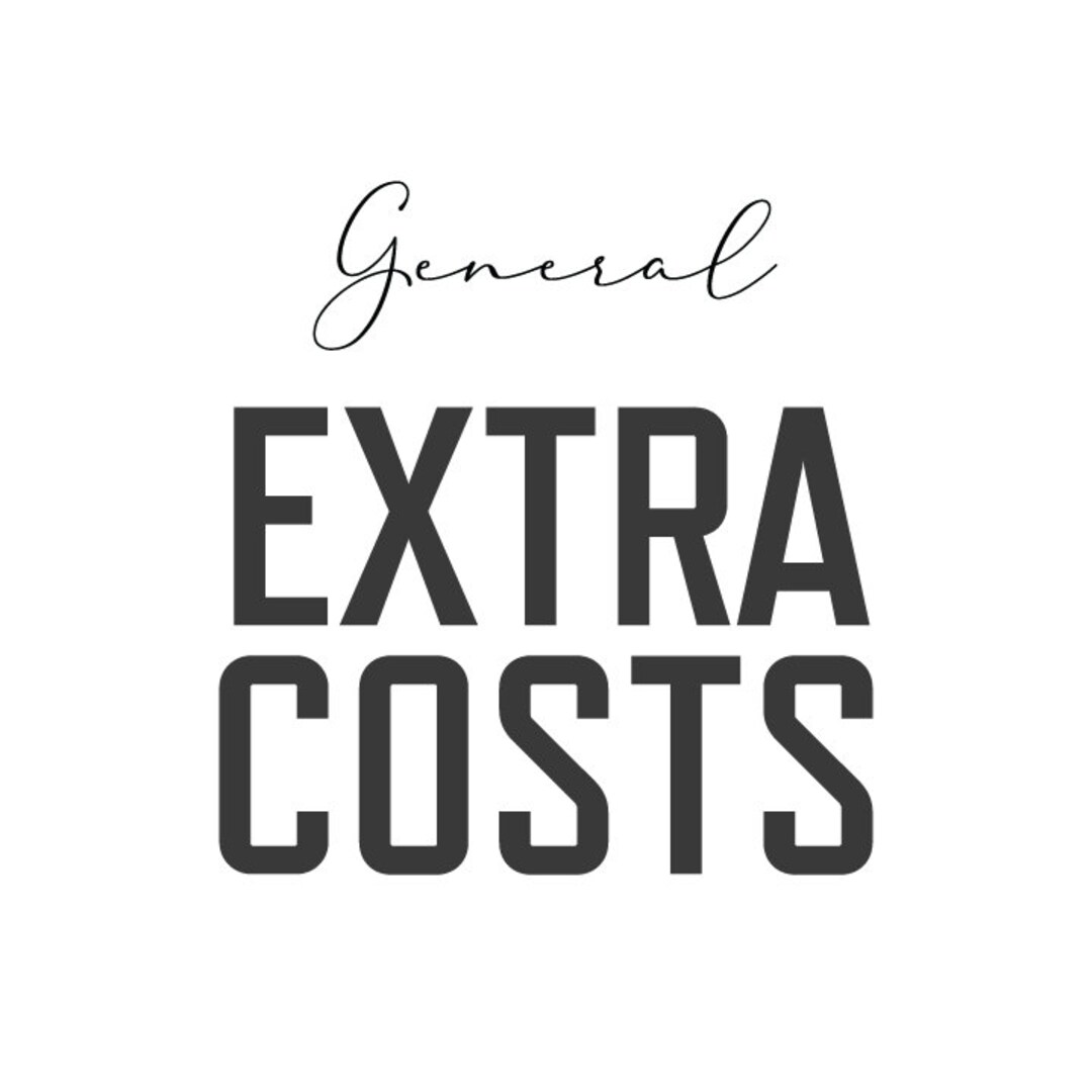 Extra Costs - General - Etsy