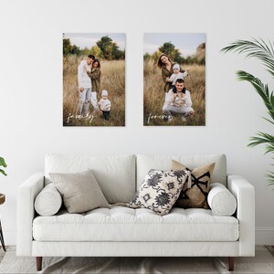 Personalized Canvas Sign, Personalized Canvas, Custom Canvas Print ...