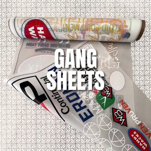 Gang Sheets Ready for Press - Etsy