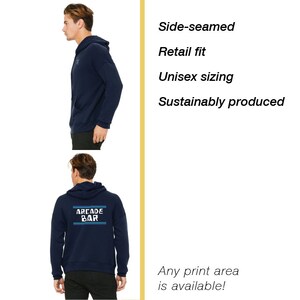 Custom Hoodie | Customizable Bella and Canvas Business Logo Graphic ...