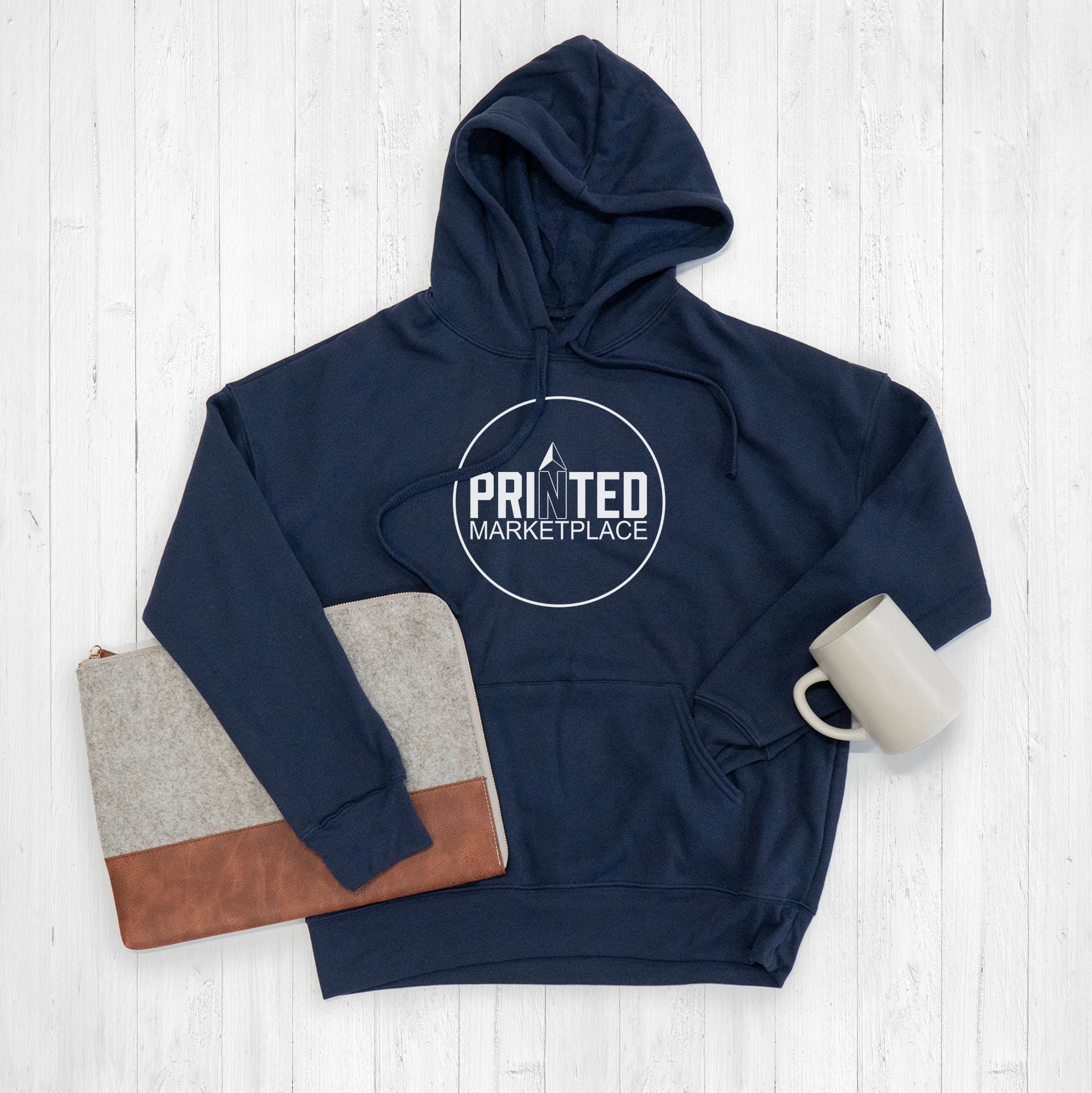 Customizable Business Logo Graphic Hoodie by Printed | Etsy