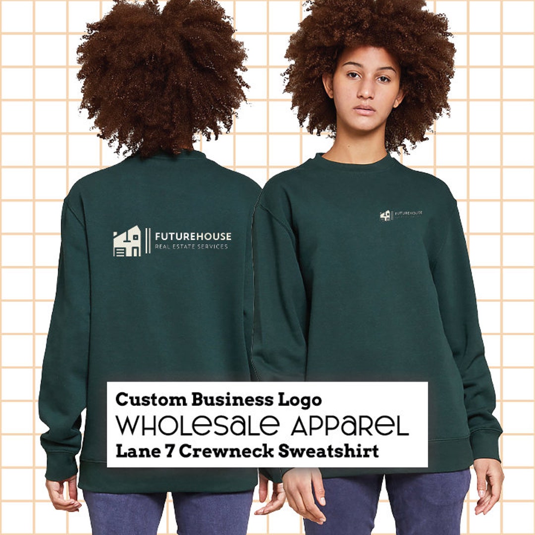BULK Crewneck Sweatshirts | Personalized Lane Seven Business Apparel ...