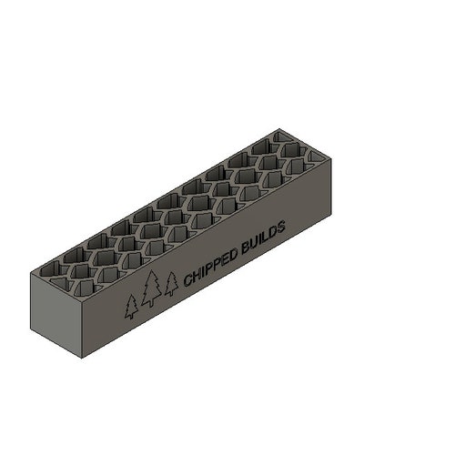 3d Print File Honeycomb Pen Blank - Etsy