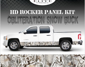 Trucker Girl Urban Camo Rocker Panel Graphic Decal Wrap Truck SUV 12 X ...
