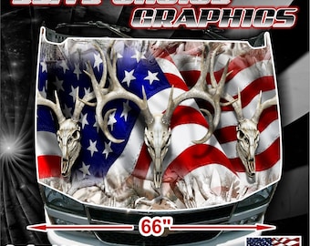 Car hood decal | Etsy