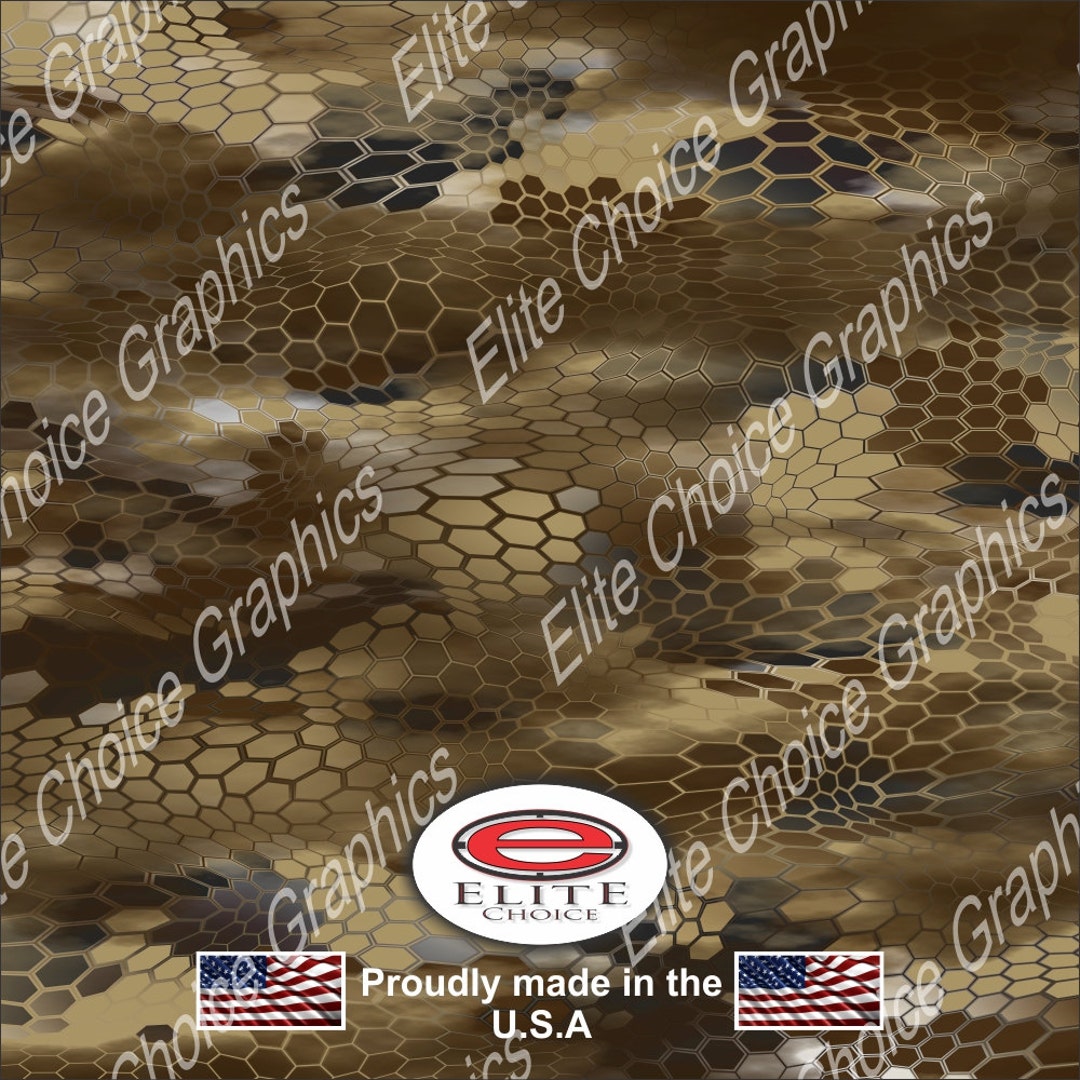 Chameleon Hex Desert 52"x6ft Wrap Vinyl Truck Camo Car SUV Tree Real ...