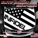 Infidel Military America Flag Vinyl Hood Wrap Bonnet Decal Sticker ...