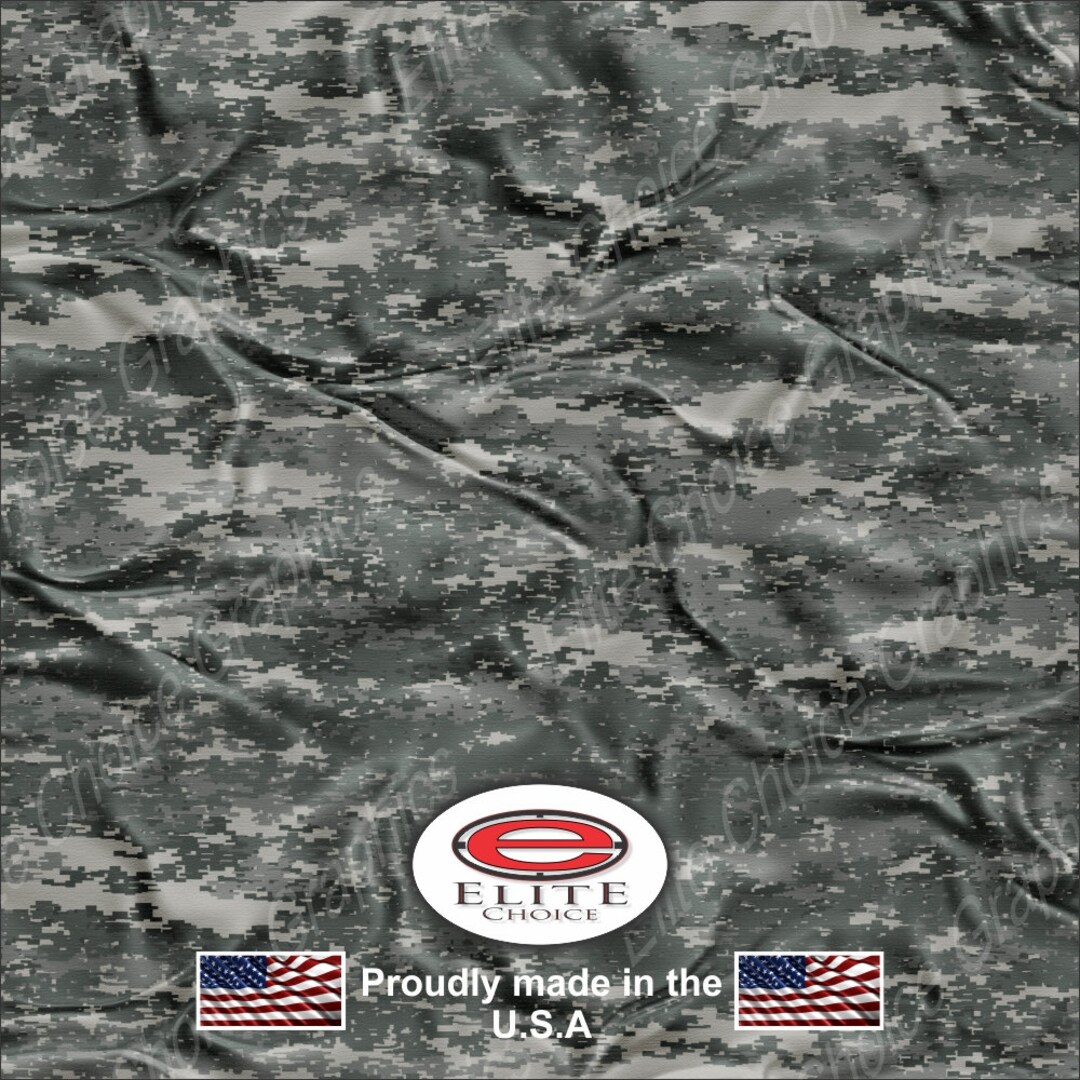 Digital Military Cloth 52"x6ft Wrap Vinyl Truck Camo Car SUV Tree Real ...