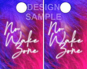 No Wake Zone Decal - Etsy