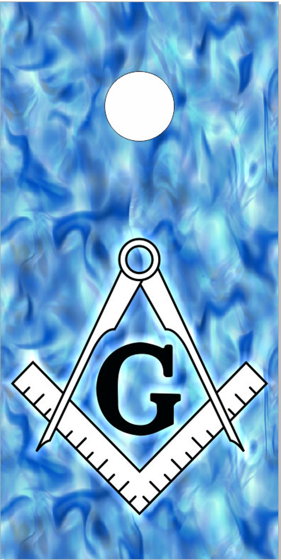 Free Masons Water Cornhole Wrap Bag Toss Decal Skin Sticker Wraps ...