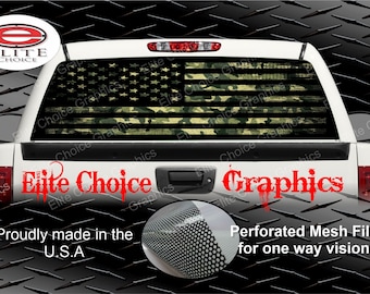 Camo Window Decal - Etsy