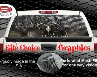 Deer Rear Window Decal - Etsy